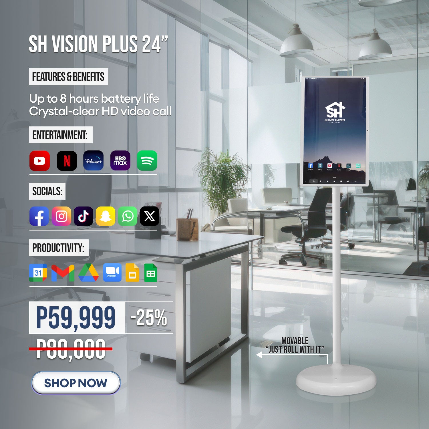 SH Vision Plus 24" – SMART HAVEN INNOVATION